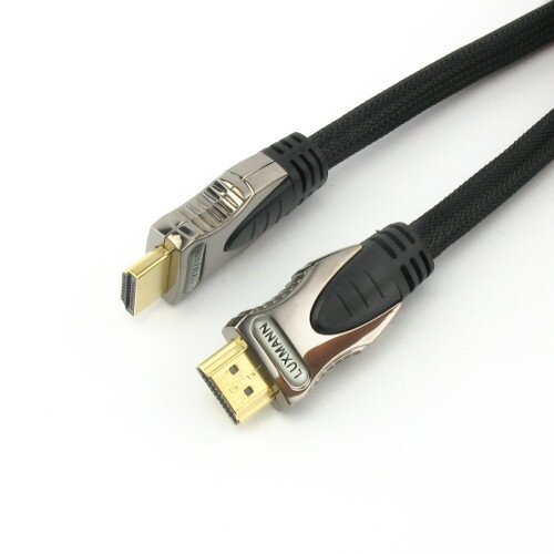 Кабель HDMI19M - HDMI19M Luxmann 7.0м (0.35 Cu OFC 99.999%, разъемы Gold 24K)