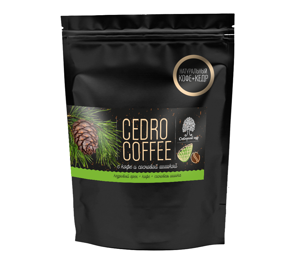 Чайный напиток кедровый с кофе и шишкой 120 гр