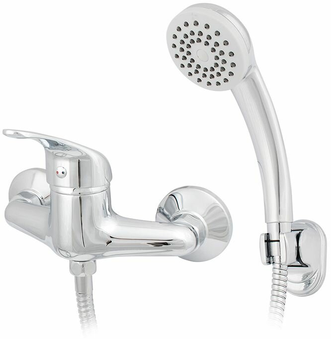 Микс ЭНД фикс Зетта 1002 Смеситель для душа одноручный с аксессуарами (картридж d 40мм)