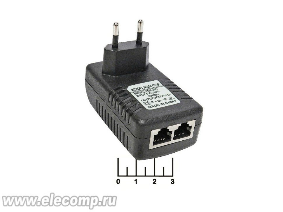 Адаптер POE 12V 1A POE-248/OT-APB116
