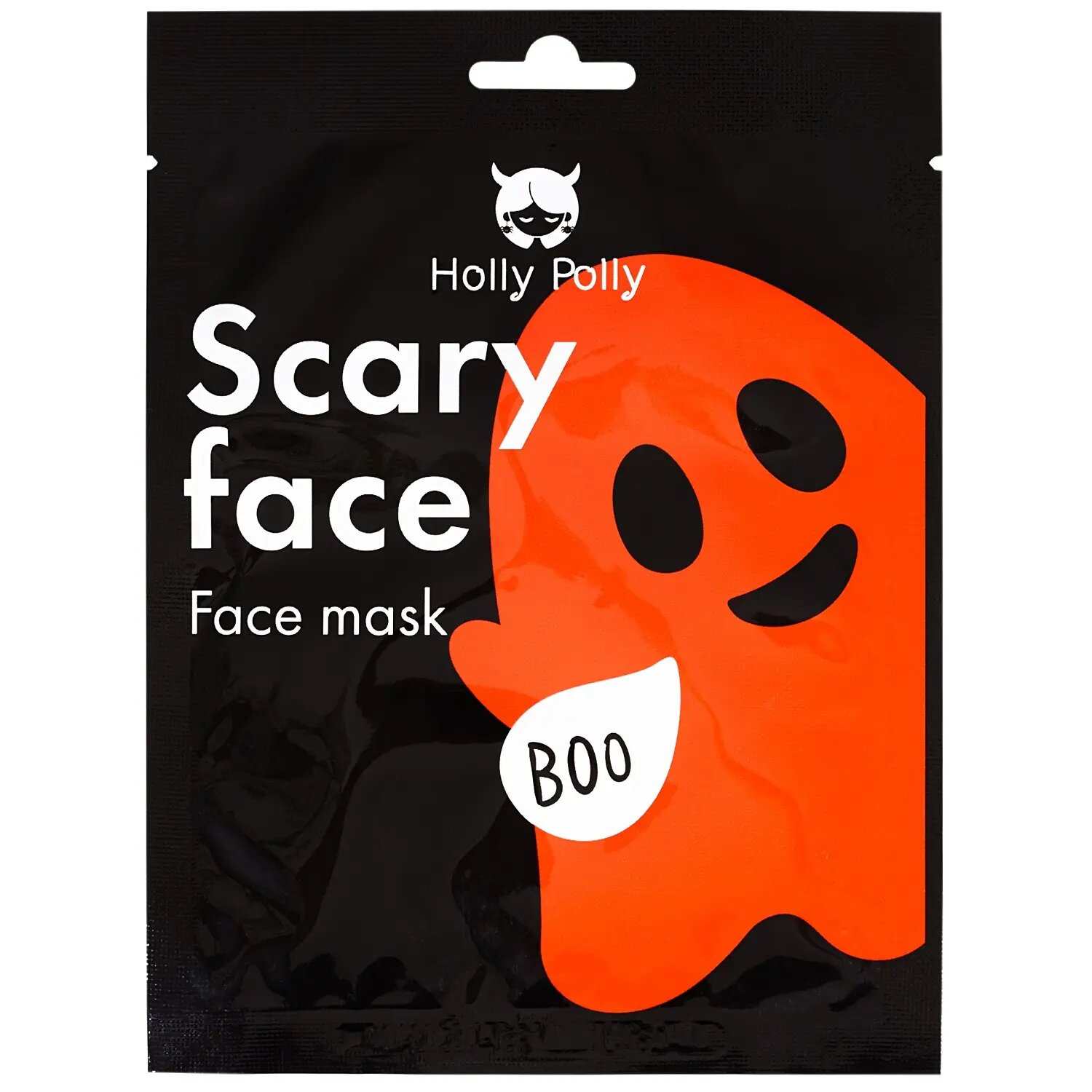 Тканевая маска для лица на кремовой основе Holly Polly Scary Face Mask (Увлажняющая и Питающая),22г
