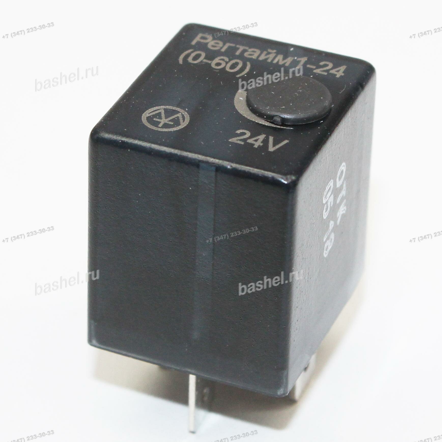 Реле времени Регтайм 1-24 (0-60 с) 24В, 25А, Энергомаш