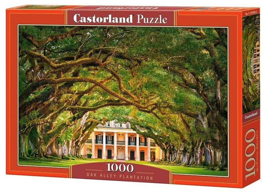 Пазлы 1000 деталей. Дубовая аллея C-104383, (Castor Drukarnia i Wydawnictwo)