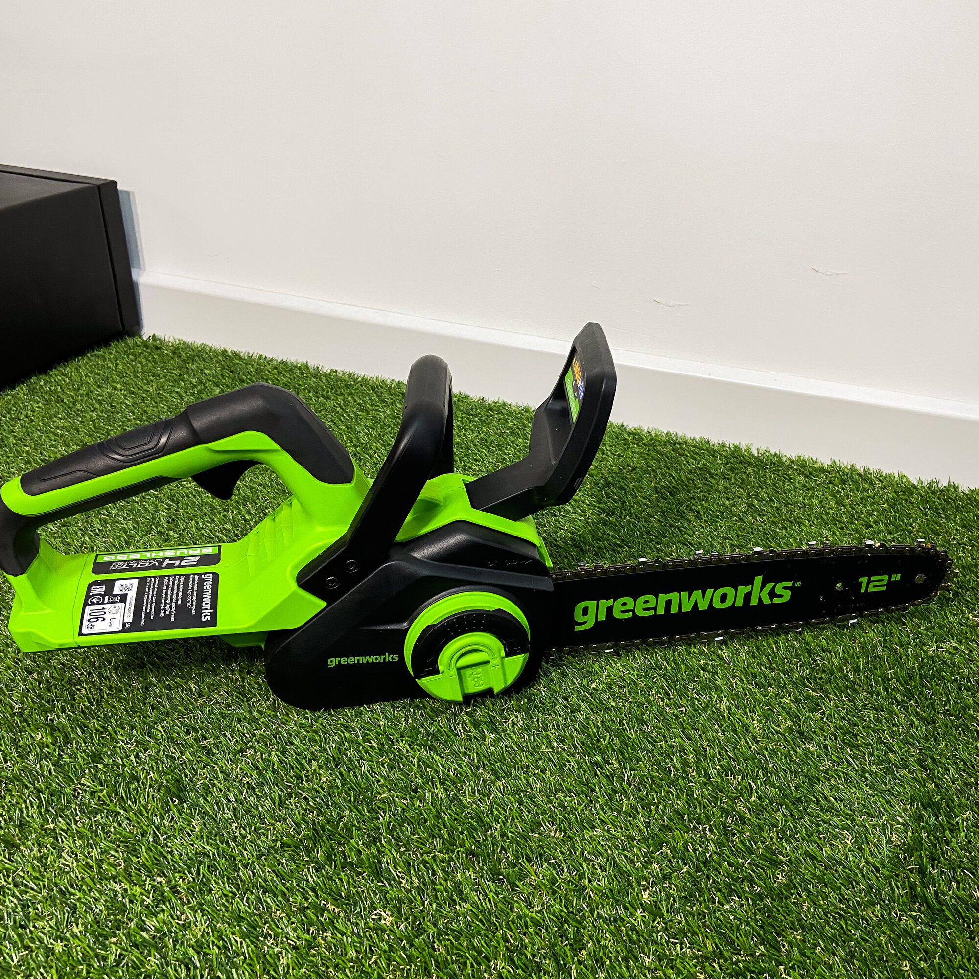 Цепная аккумуляторная пила GreenWorks GD24CS30 24 В без АКБ и ЗУ