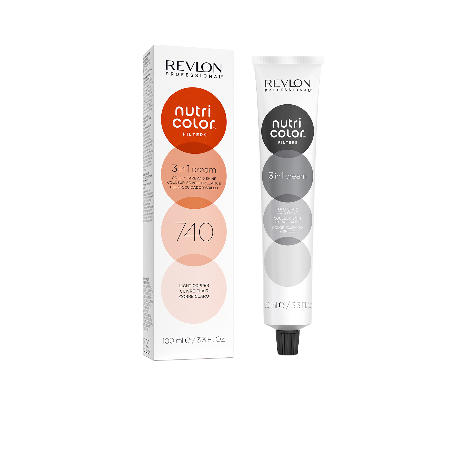 Краска для волос Revlon Professional Coloring Hair Nutri Color Filters, Прямой краситель без аммиака, 740 ( 100 мл )