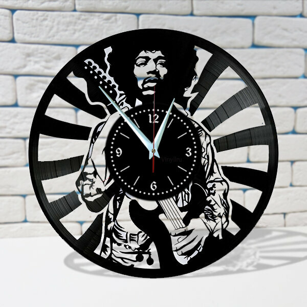 Часы из виниловой пластинки Bob marley 3