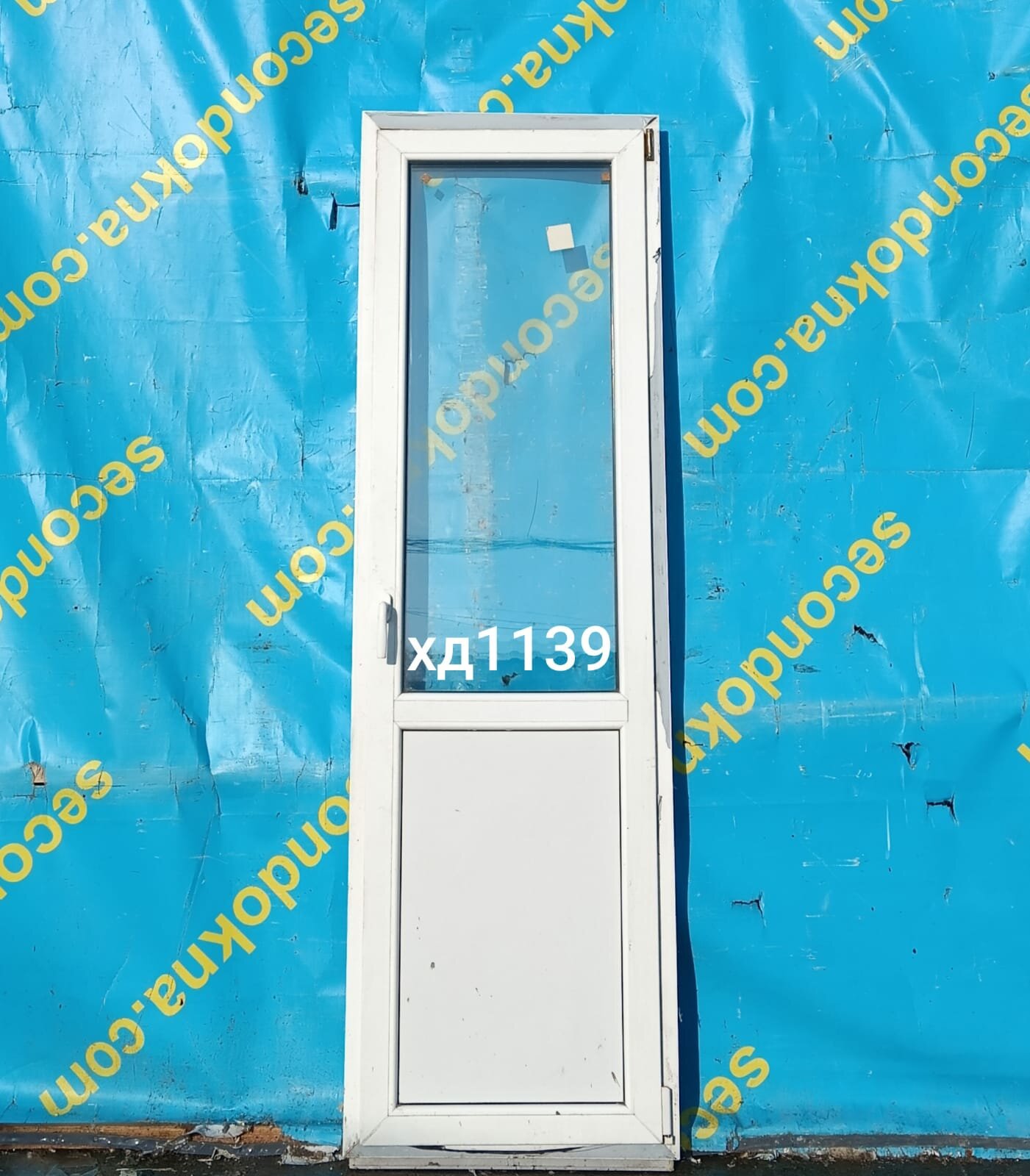 Дверь пластиковая Б/У 2290(в)х700(ш)