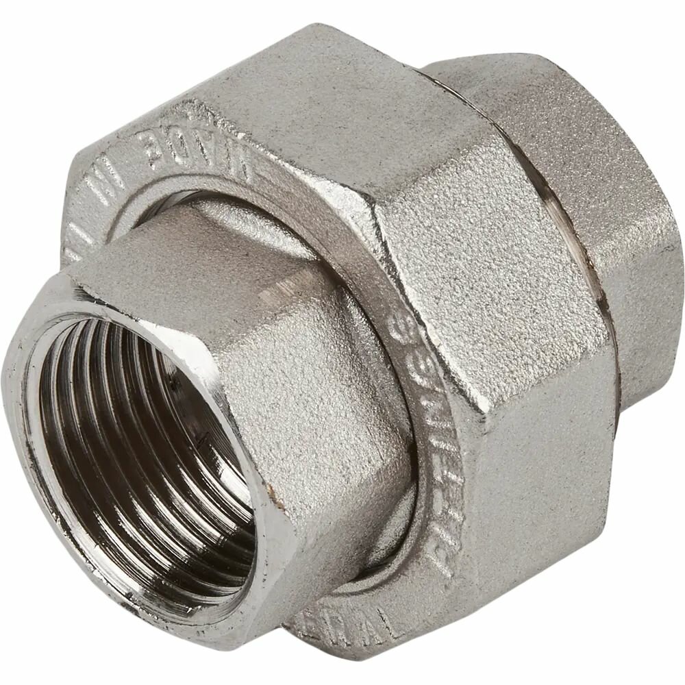 Сгон прямой американка 3/4"x3/4" ВР-НР латунь SFT-0034-000034