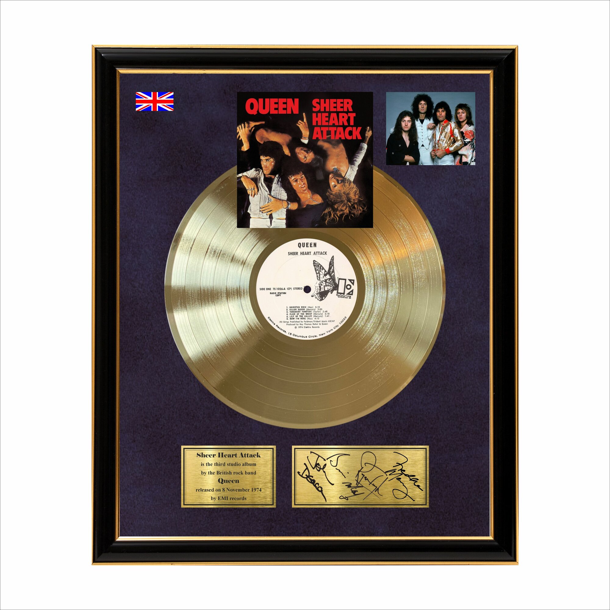 Картина в рамке Квин