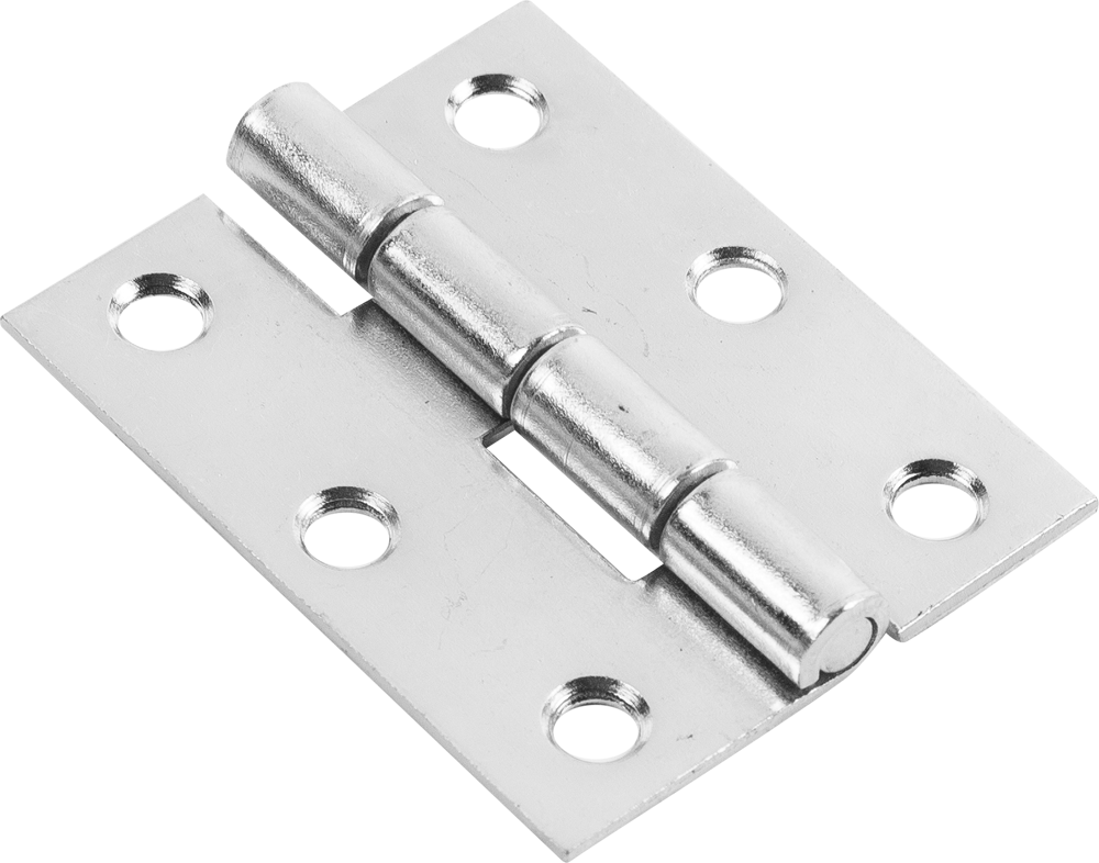 Петля мебельная карточная Левша универсальная 40x50 мм 2 шт.