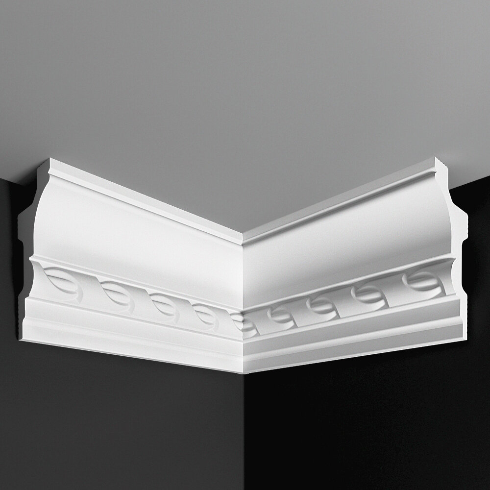 Угол Внутренний к Плинтусу Де-Багет ДП 20/110 Д2000хШ46хВ100 мм.