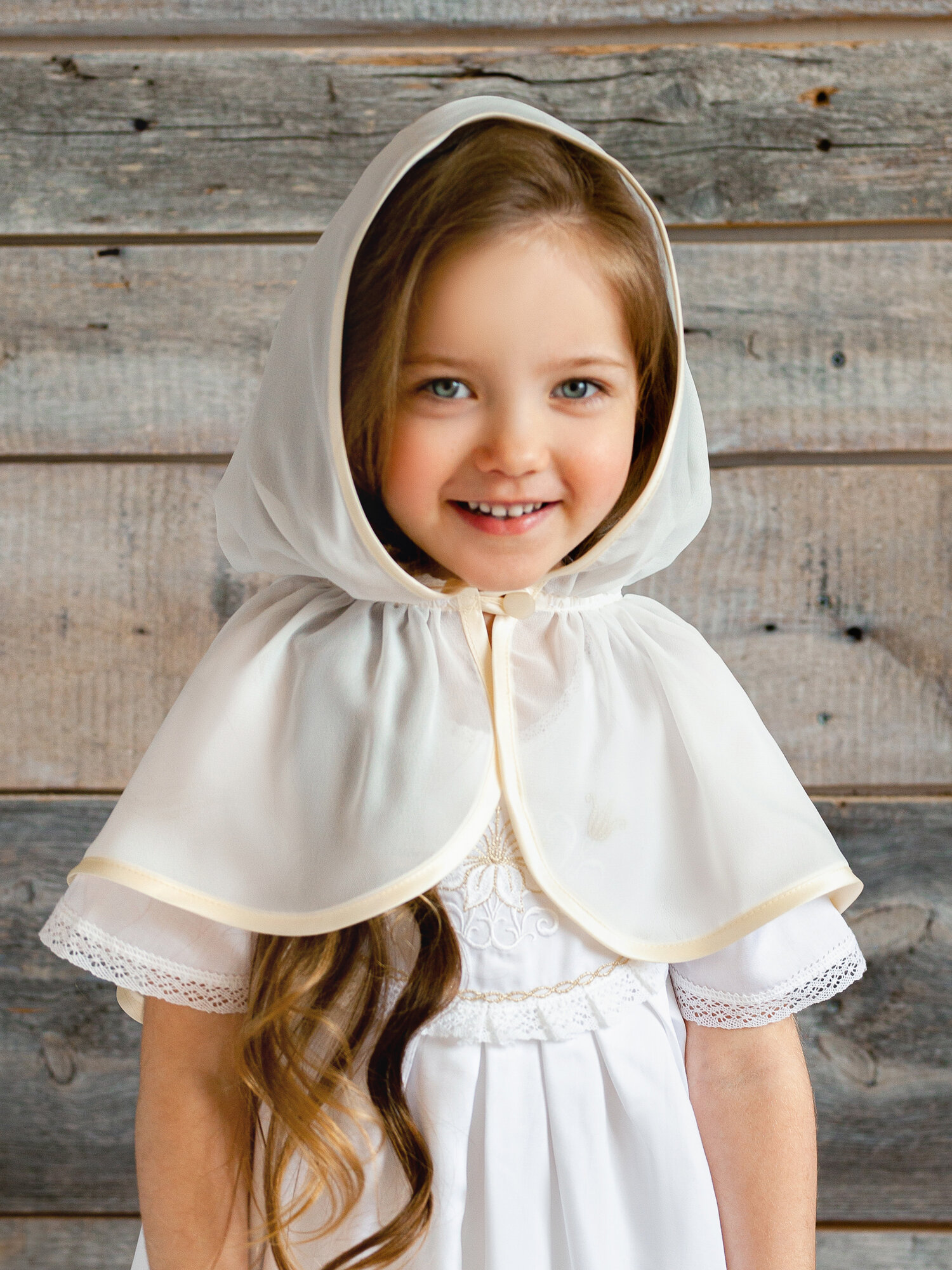 Платок-капюшон для девочек