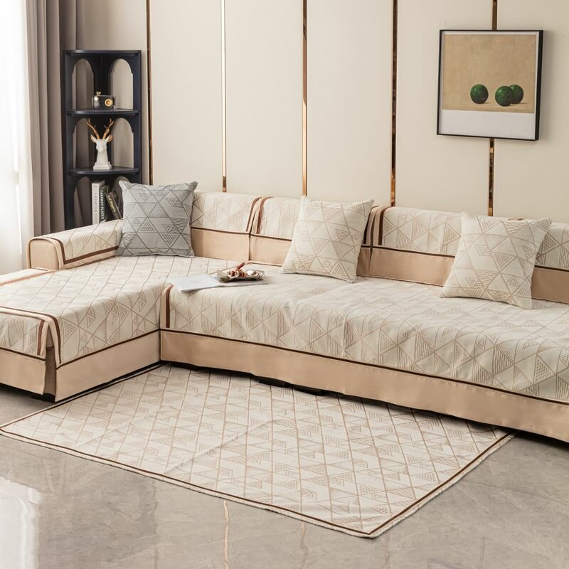 Чехол на мебель для углового дивана