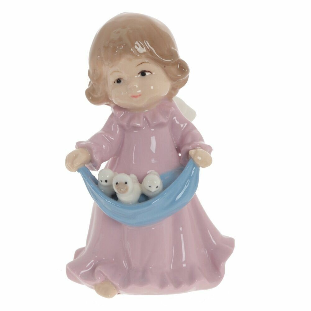 Статуэтка "Ангелочек с утятами"