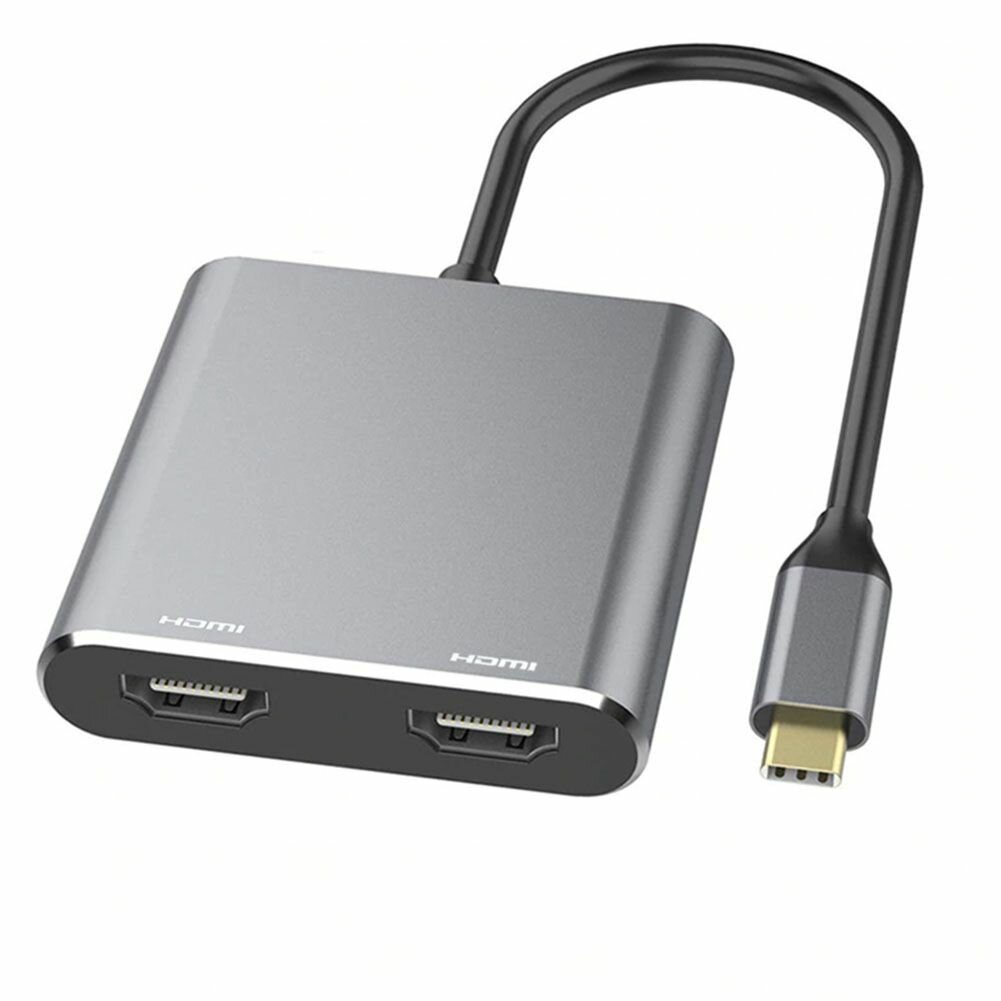 Концентратор Type-c для подключения к dual hdmi pd usb3.0 концентратор для мобильного телефона многопортовая док-станция для ноутбука