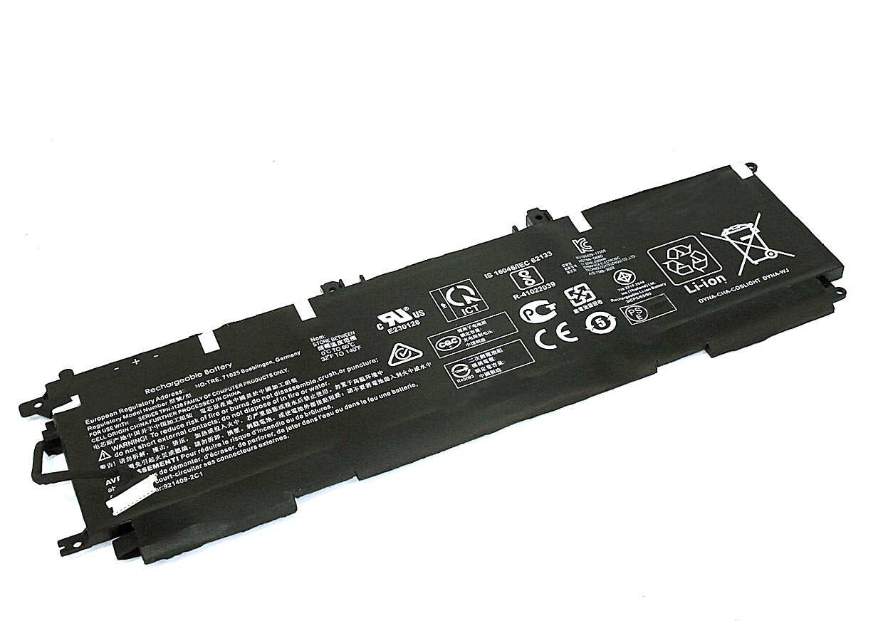 Аккумулятор AD03XL для ноутбука HP 13-AD 11.55V 4450mAh черный