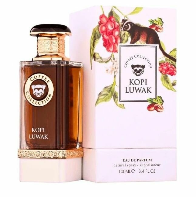Fragrance world kopi luwak парфюмерная вода 100 ml