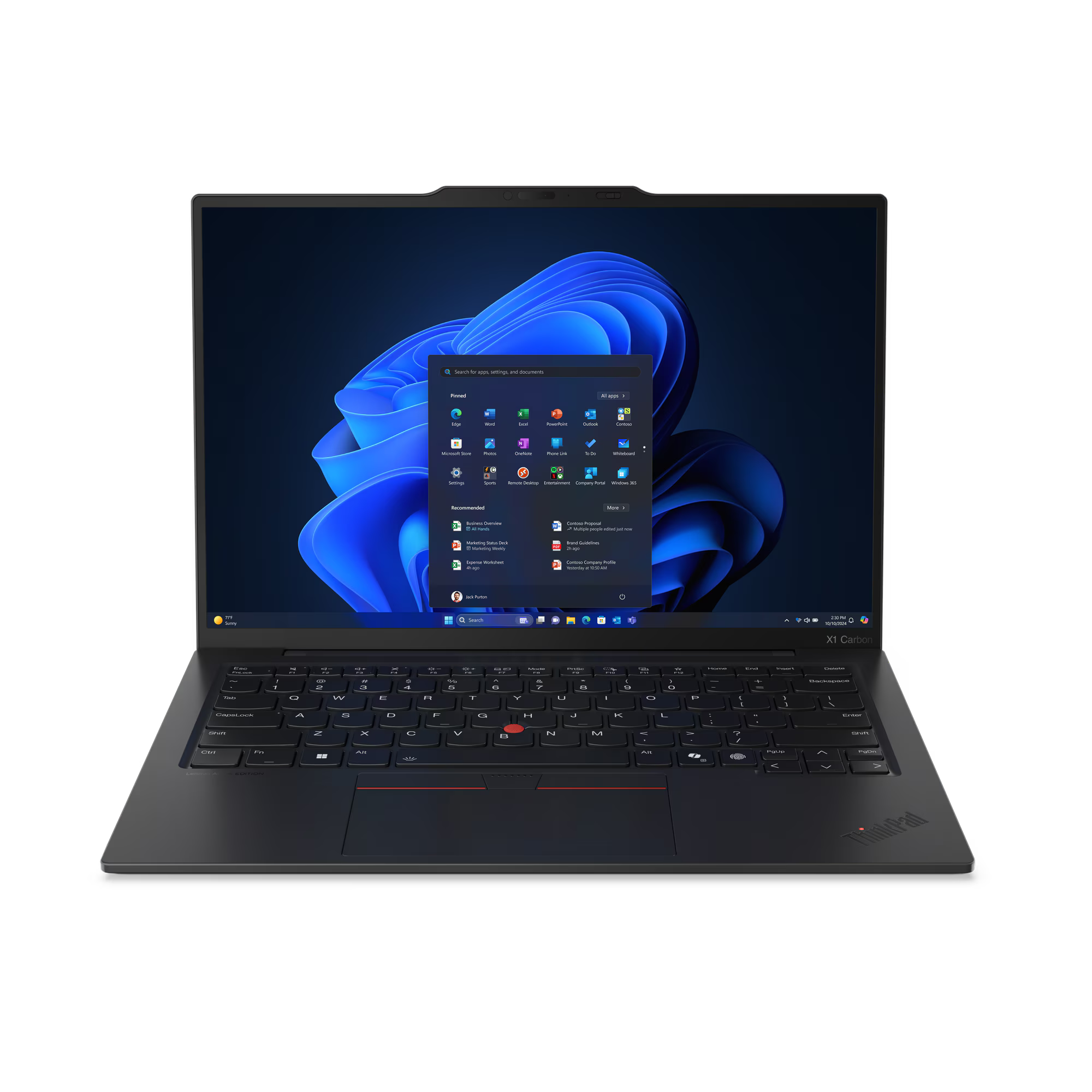 Ноутбук Lenovo ThinkPad X1 Carbon Gen 13 (Ultra 7 258V 2.2GHz/ 14"/2880x1800/32GB LPDDR5X/1TB SSD/Intel ARC/Win 11 Pro)