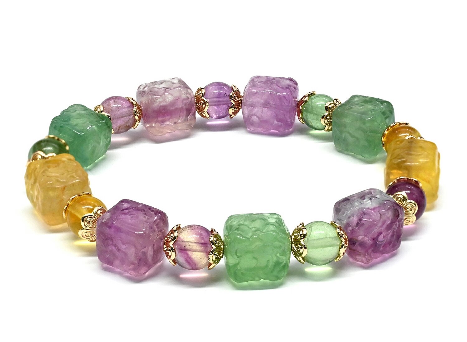 Браслет, флюорит