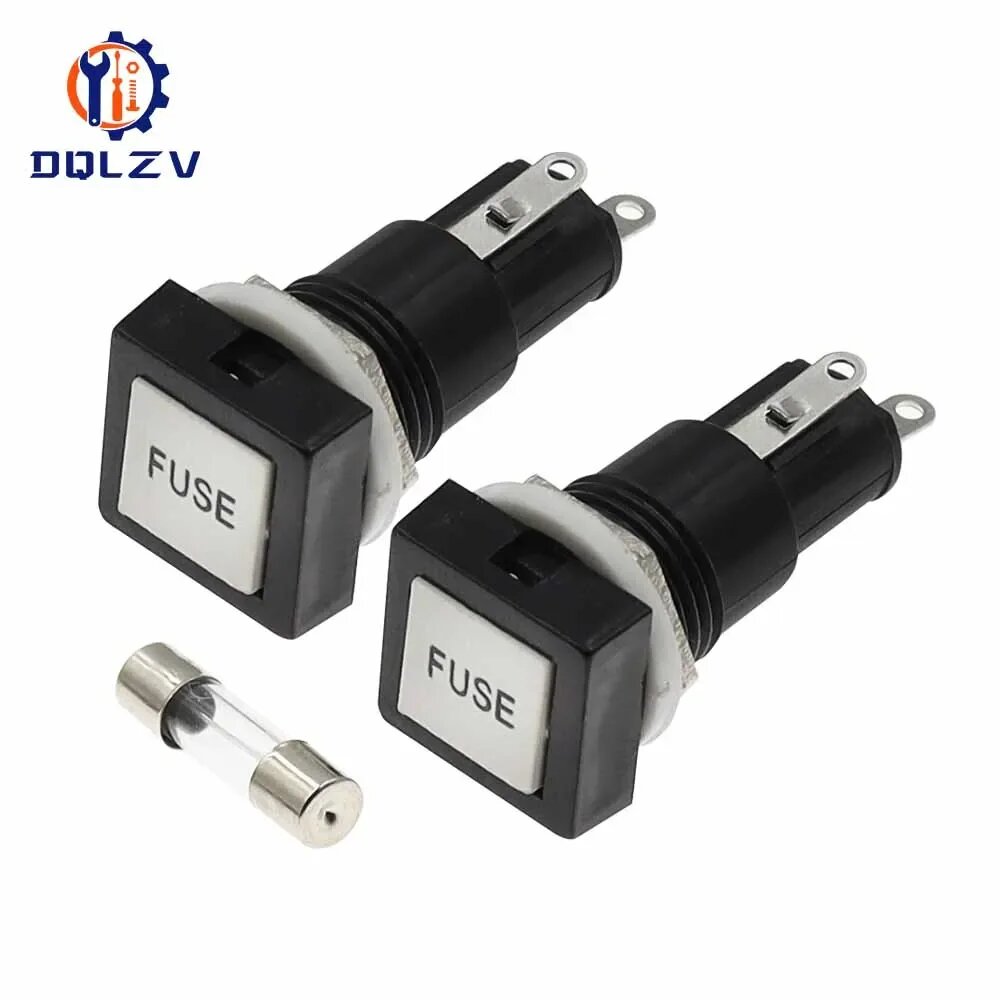 Держатели предохранителей DQLZV 5x20 мм 10A, 1PCS