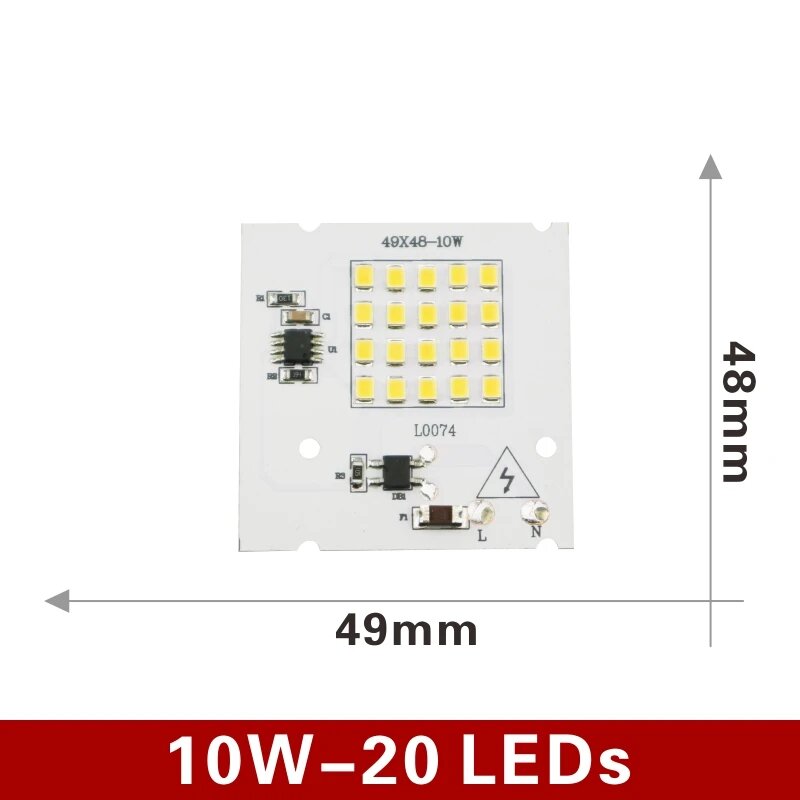 Светодиодный чип 10W 2835 Cold white