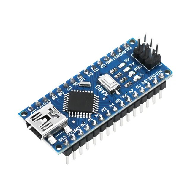 Arduino Nano V3.0 CH340, Цвет: 328P-AU Welding