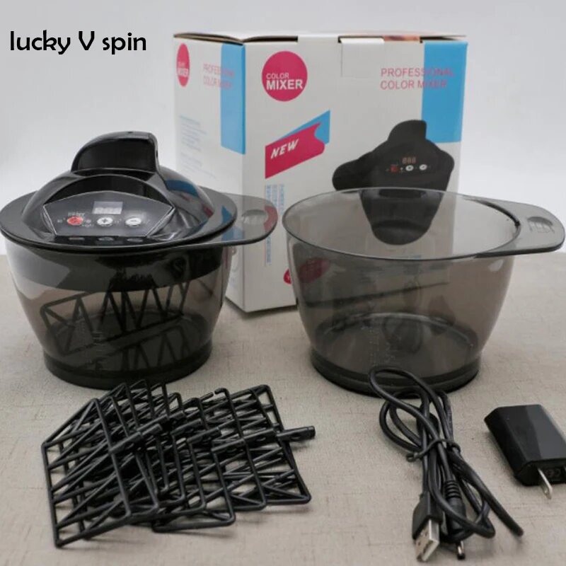 Профессиональный воск для окрашивания волос, электрическая окраска волос, автоматический миксер для волос, чаша для смешивания цвета волос, парикмахерский инструмент, устройство