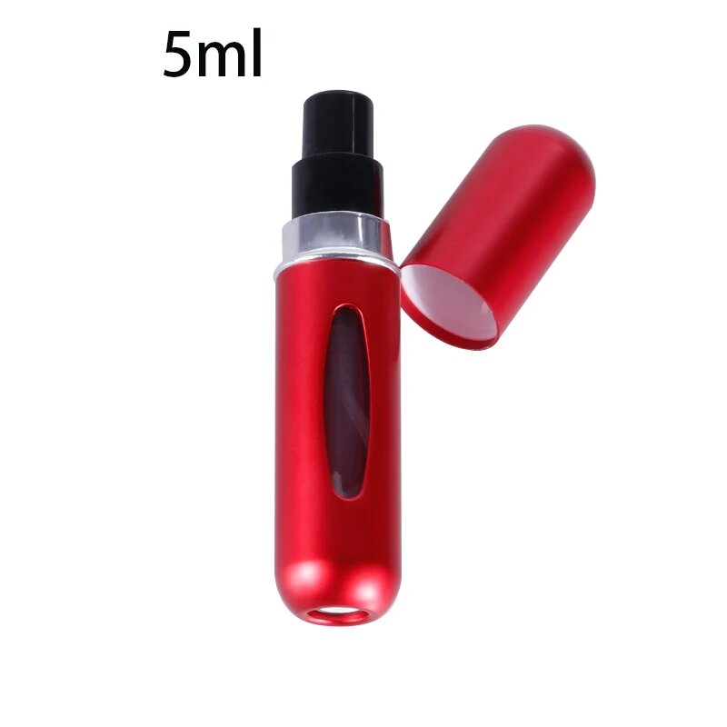 Мини-флакон для духов 5 мл/8 мл Красный, 5ml Matte red