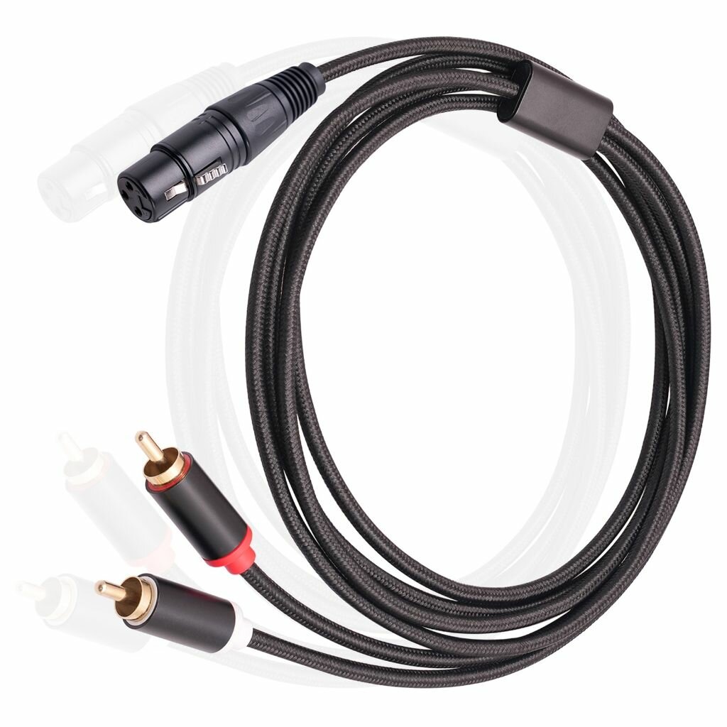 Аудиокабель MyPads DB62/Mini XLR, 3 м, разноцветный