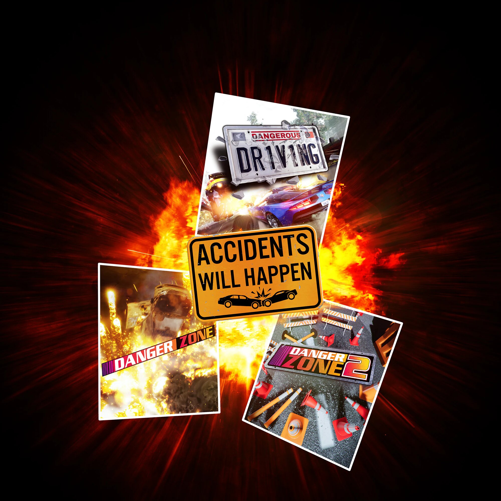 Accidents will Happen Dangerous Driving Crash Mode Bundle для Sony PlayStation | PS4 и PS5 | Игра навсегда | Быстрая доставка (Турция)