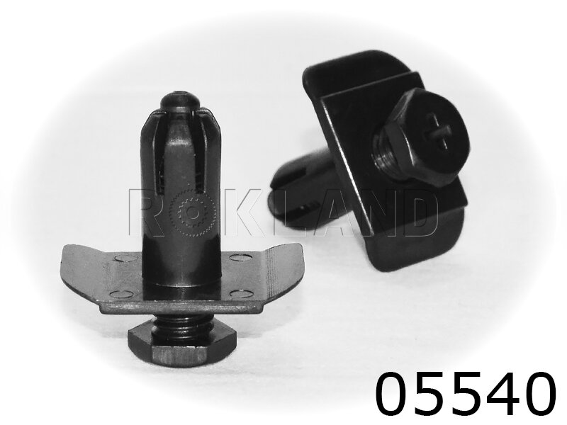 10шт - 05540 клипса автомобильная FORD/MAZDA ROKLAND