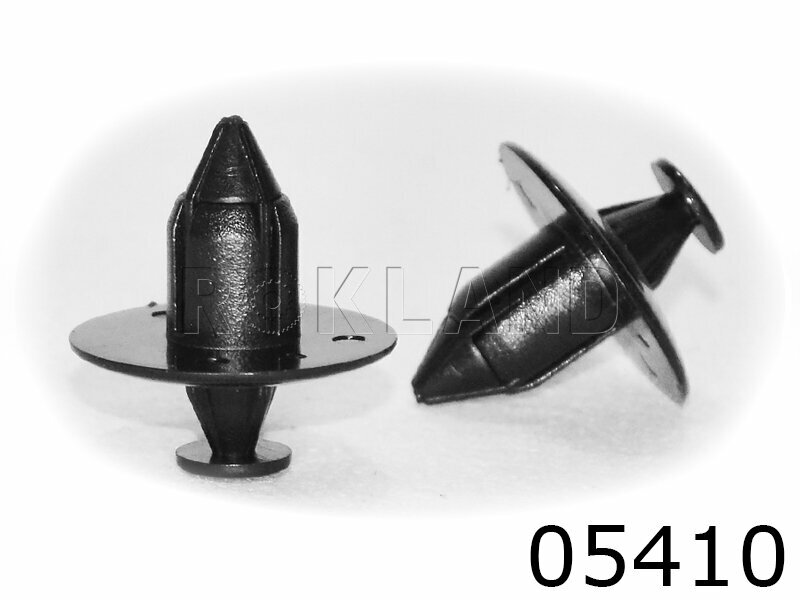 10шт - 05410 клипса автомобильная ACURA/HONDA/INFINITI/NISSAN ROKLAND