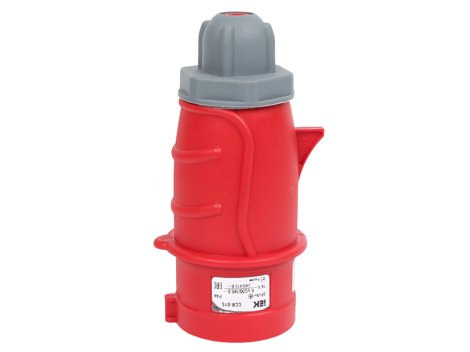 Вилка силовая IEK ССИ-015 3P+PE+N 16A 380V