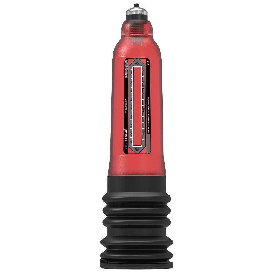 Гидропомпа Bathmate "Hydro7", для увеличения пениса, красная