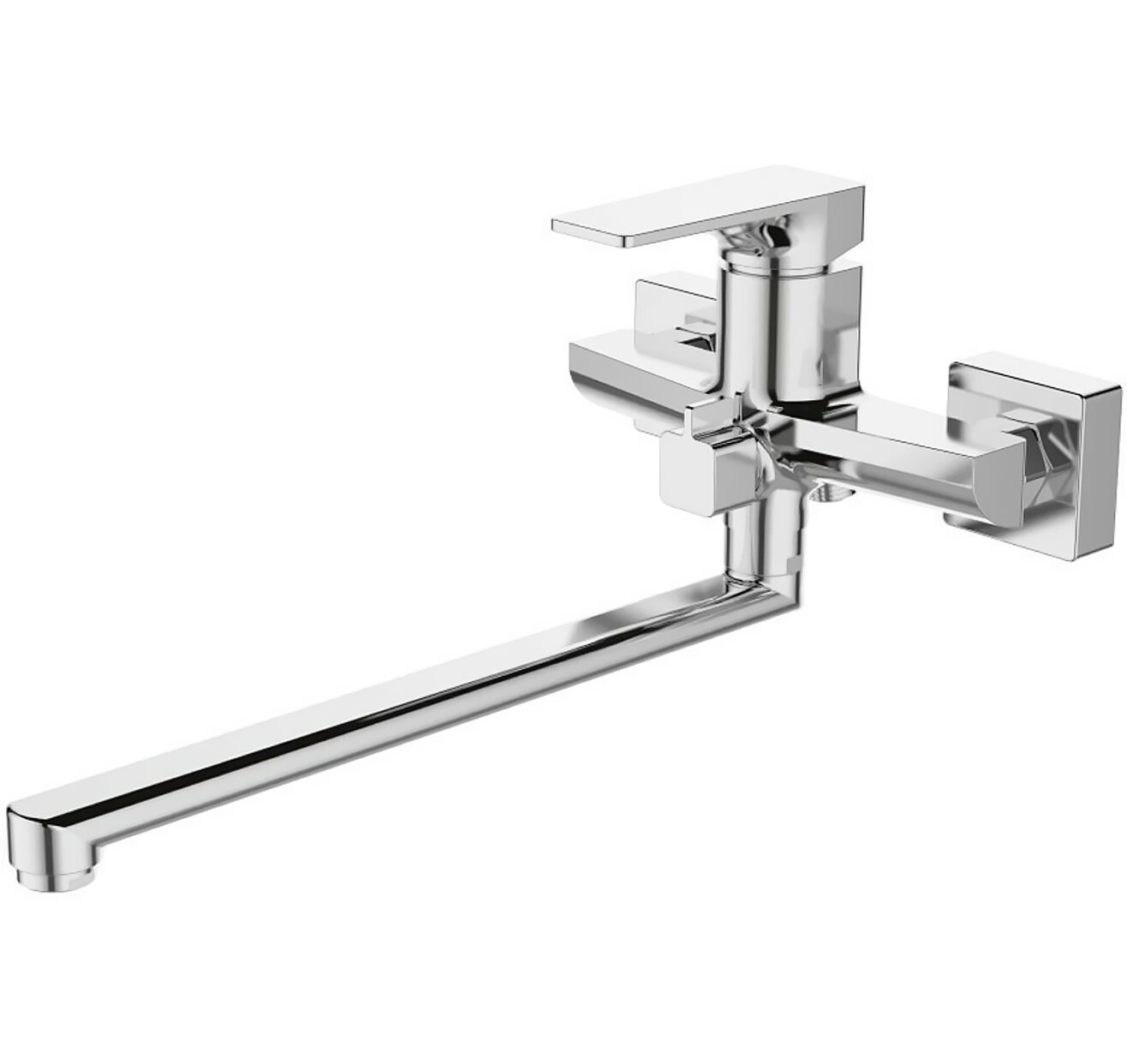 Смеситель для ванны AV ENGINEERING Dar поворотный излив хром (AVDAR3-51053)