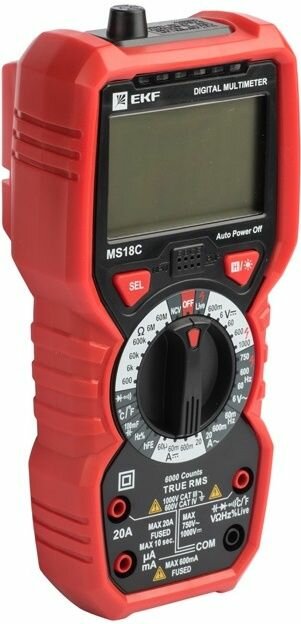 Цифровой мультиметр EKF MS18C Expert In-180701-pm18C