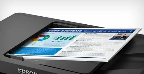 Epson МФУ Epson L14158, бордовый, медь