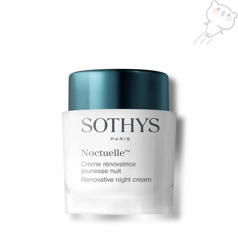 Sothys, Обновленный ночной антивозрастной крем для восстановления кожи лица Noctuelle renovative night cream, 50 мл.