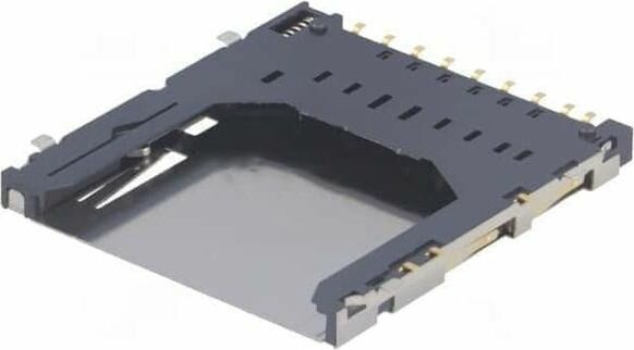 Разъем HIROSE DM1AA-SF-PEJ(72) Разъем: для карт памяти SD push-push SMT позолота PIN12 0,5А 1шт