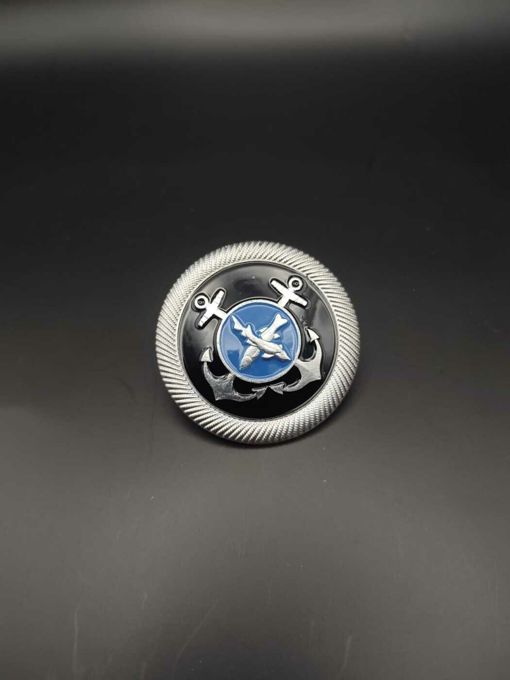 Кокарда Росрыболовство серебр.