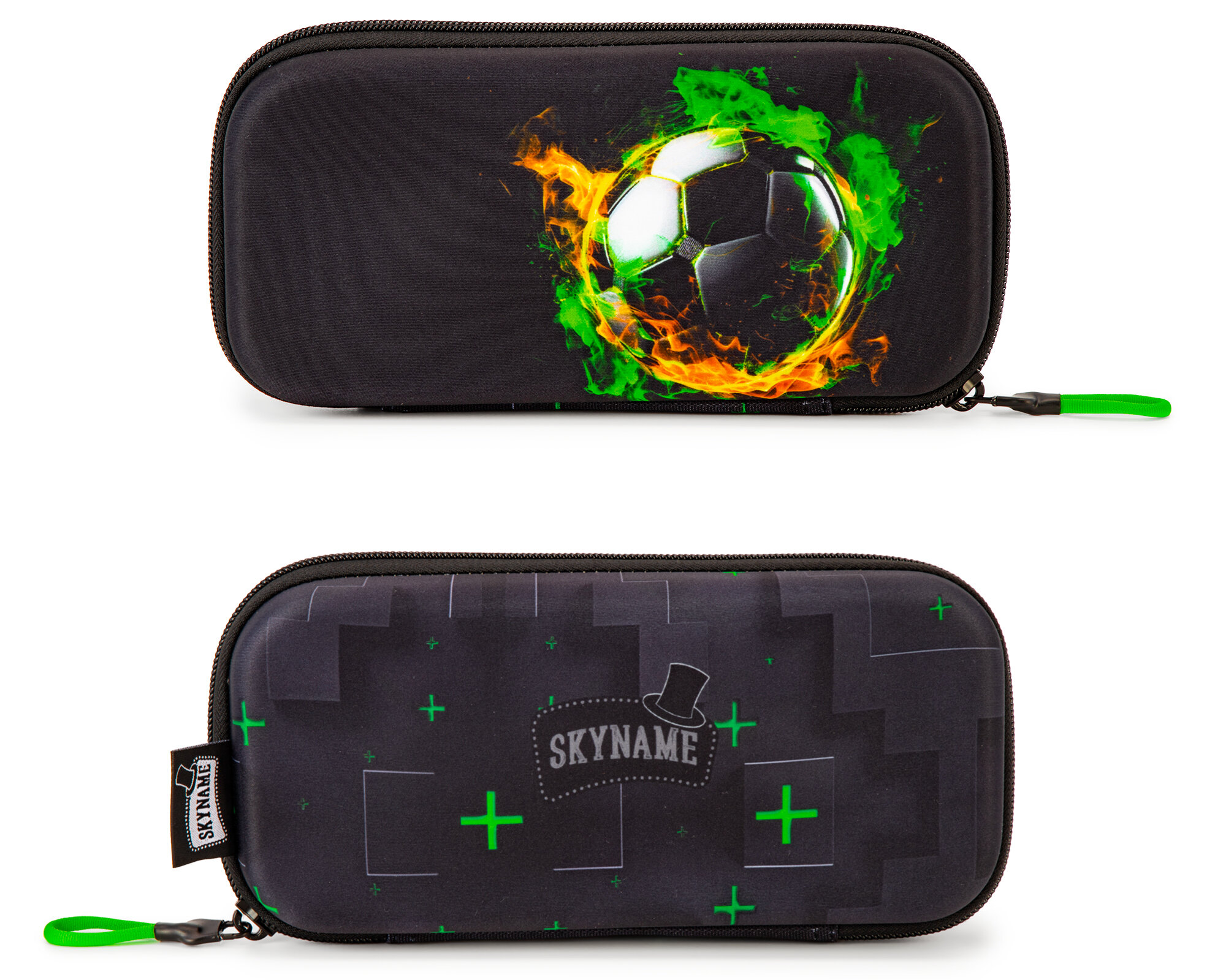 Пенал школьный для мальчика SkyName (СкайНейм), жесткий без наполнения