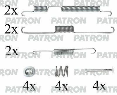 Комплект монтажный тормозных колодок PATRON PSRK0064