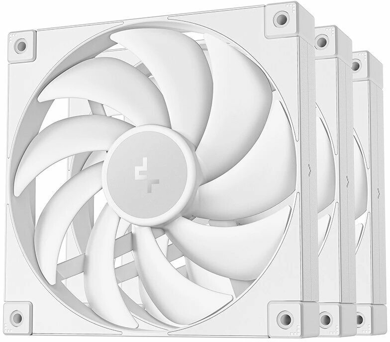 Вентилятор для корпуса DeepCool FD14 WH (3 шт.) (FD14 WH-3 IN 1)