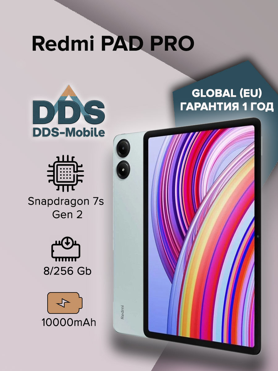 Планшет Redmi Pad Pro 8/256GB blue EU