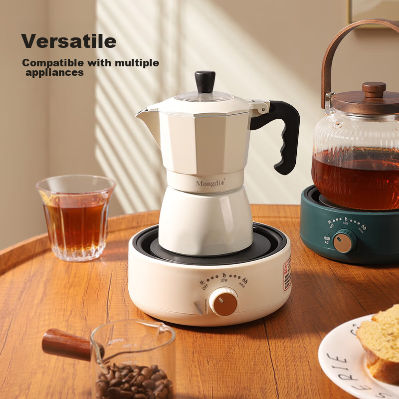 Mongdio Mini Electric Stove, Ceramic Stove for Brewing Coffee And Tea, Tea Brewing Pot, Health-Preserving Tea Stove, Tea Brewing Kettle