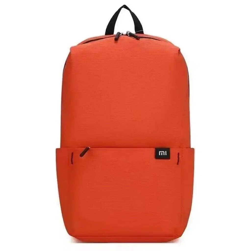 XIAOMI красочный маленький рюкзак, сумка для ноутбука, мужская и женская сумка на плечо, водонепроницаемая студенческая портативная спортивная сумка, рюкзак для кампуса 10L, Orange