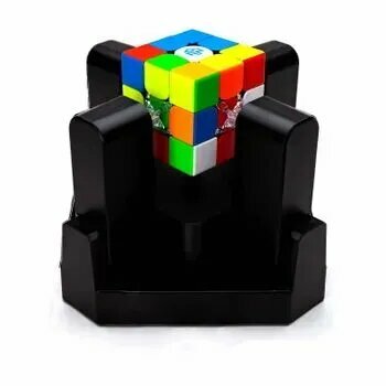 Комплект "Умный" кубик Рубика Gan 356 i Magnetic v3 + Gan Robot робот для сборки и разборки "умного" кубика Рубика