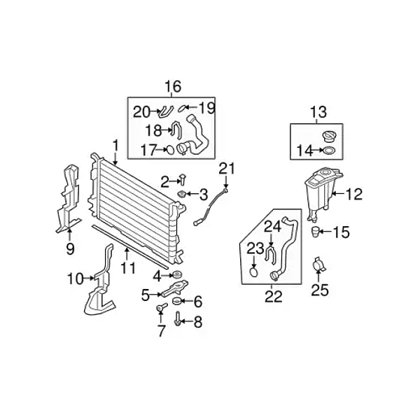 OE VAG 1H0121687A кольцо уплотнительное
