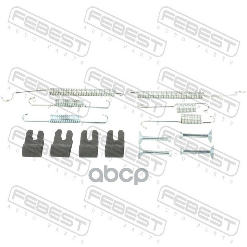 К-кт монтажный барабанных колодок MITSUBISHI COLT 2005-2012 0404-COLTR Febest арт. 0404-COLTR