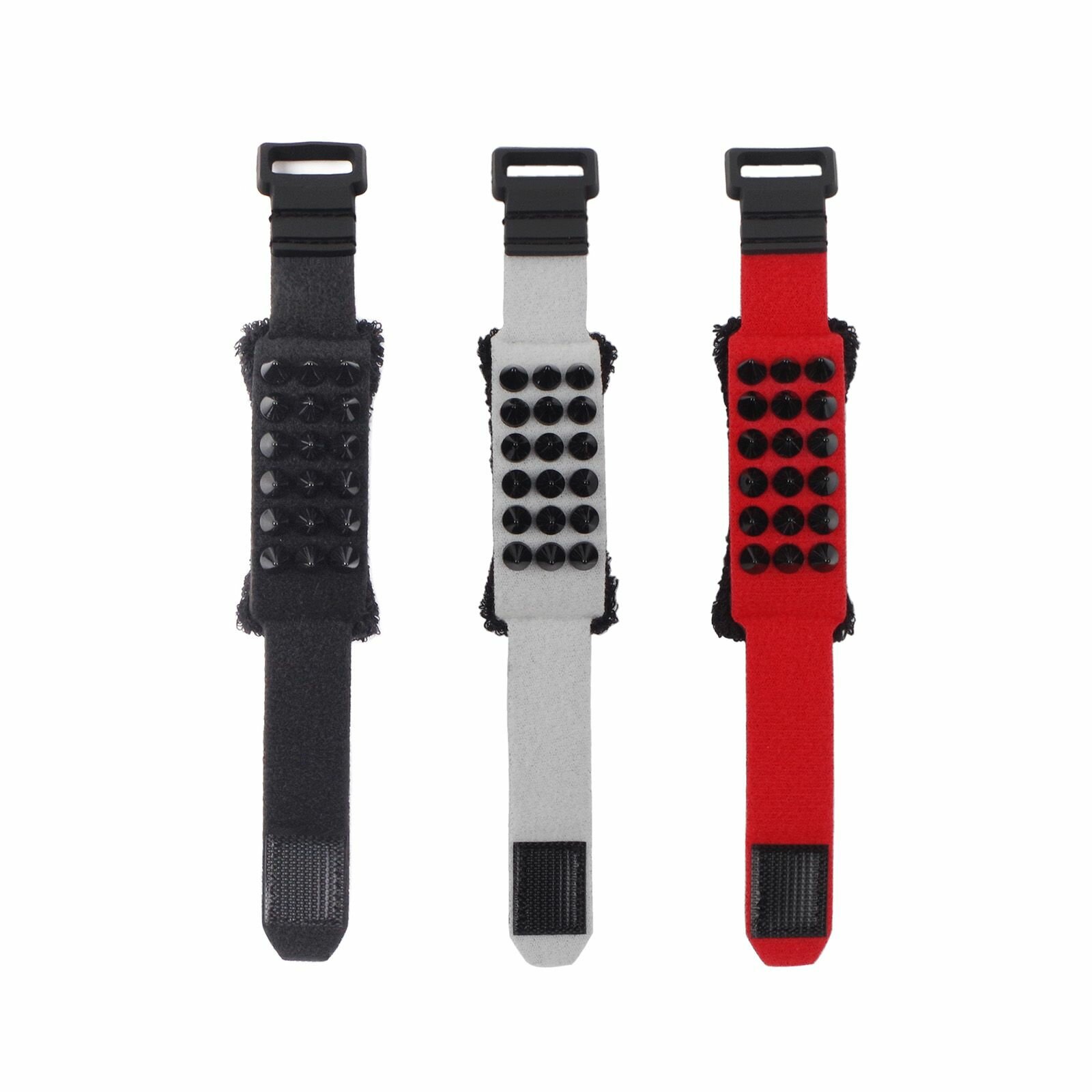 Аксессуары для 6-струнной гитары, 3 комплекта электрогитары, басовая струна, глушитель с заклепками в стиле панк, демпфер для деревянной гитары и баса